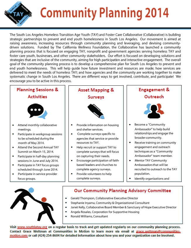 Community Planning to Address Youth Homelessness in South Los Angeles ...